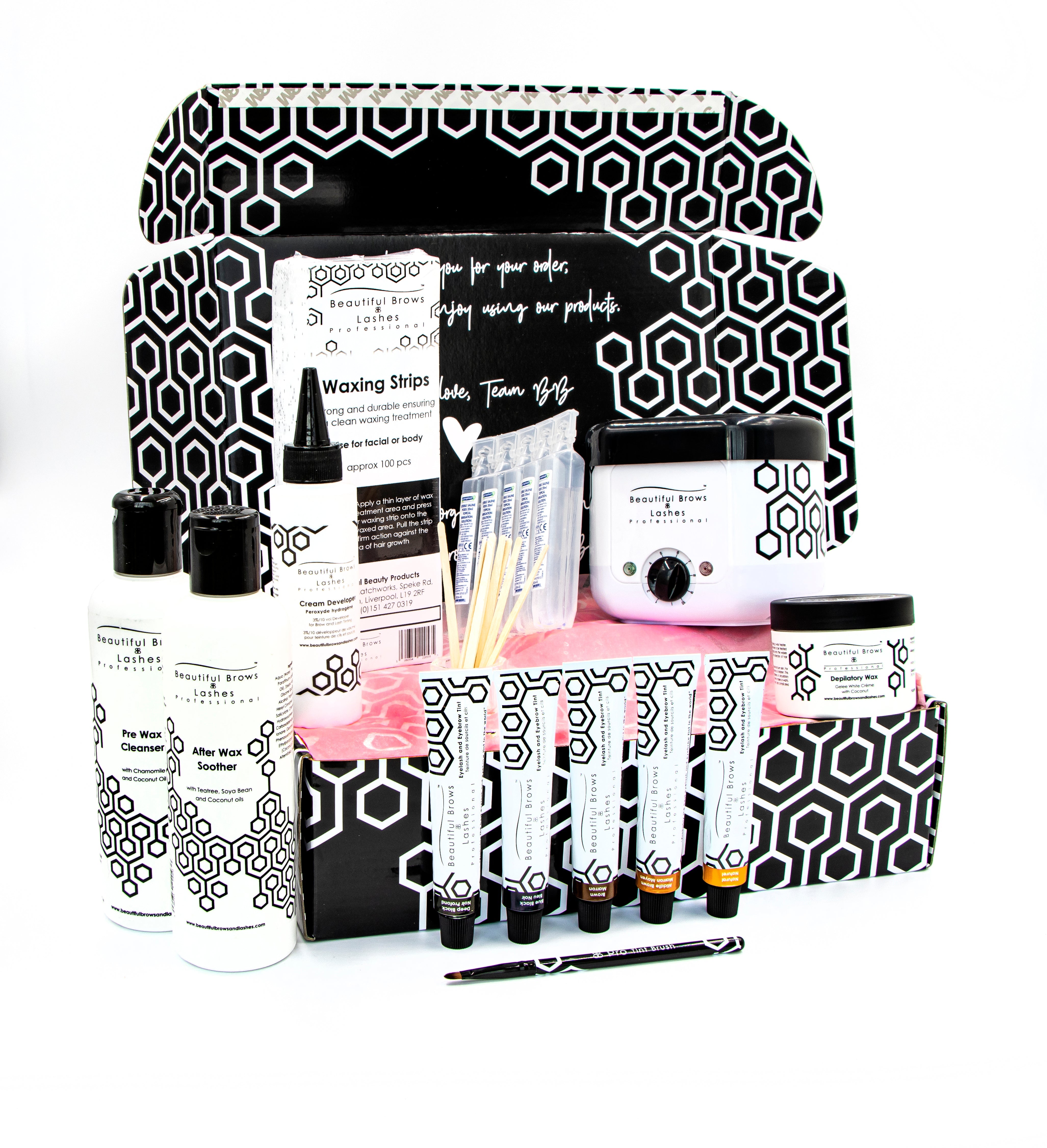 Educator Waxing and Tinting Beginners Kit – Beautiful Brows and Lashes